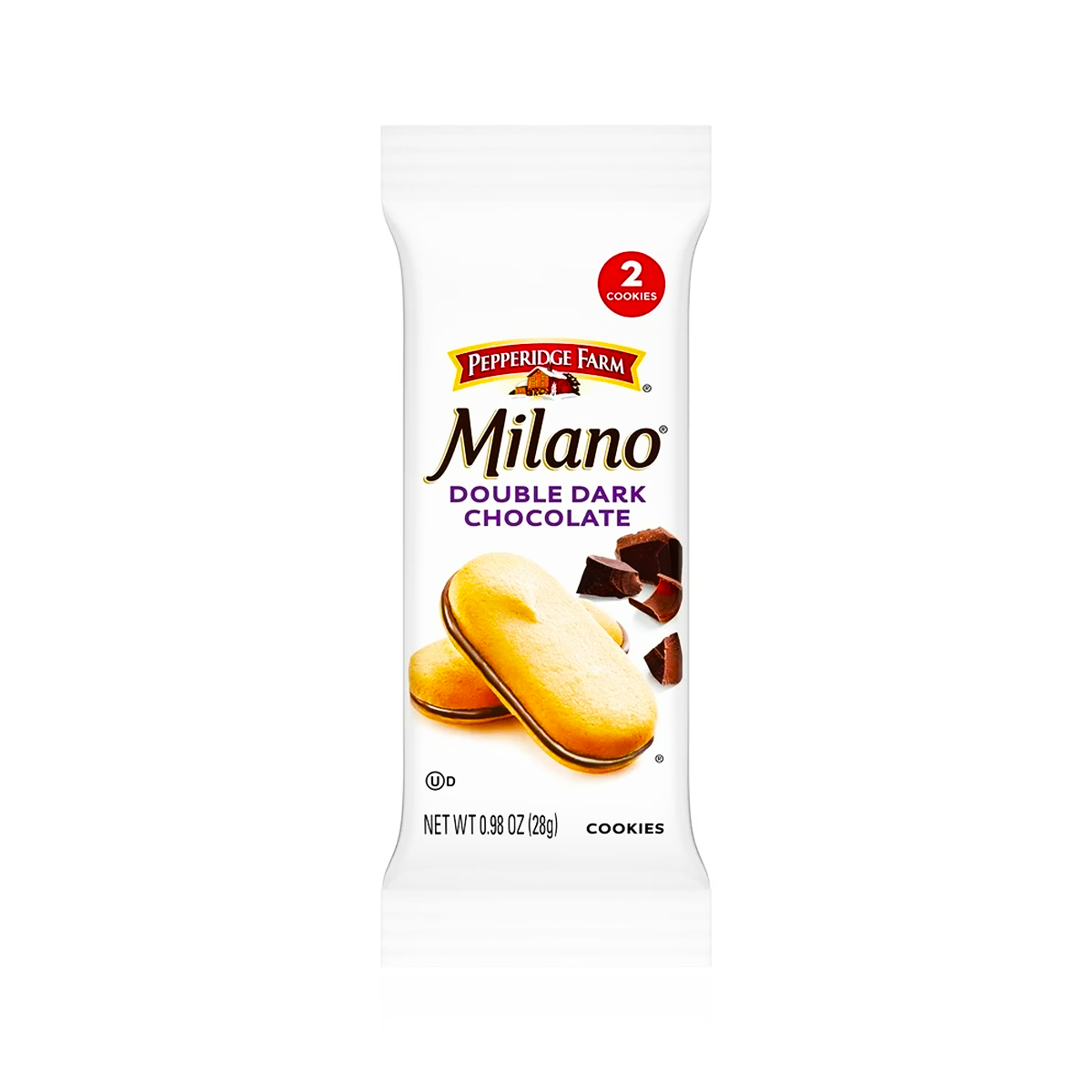 Pepperidge Farm Milano Double Dark Chocolate Cookies 28g – United Sweets