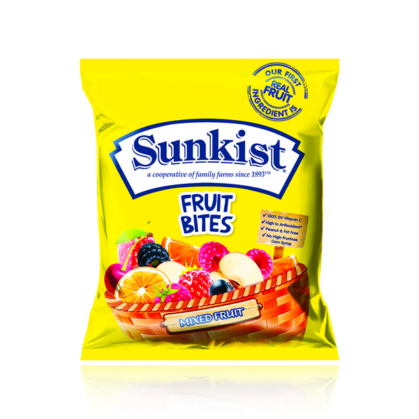 Sunkist Mixed Fruit Snacks 23G (5 packs) – United Sweets