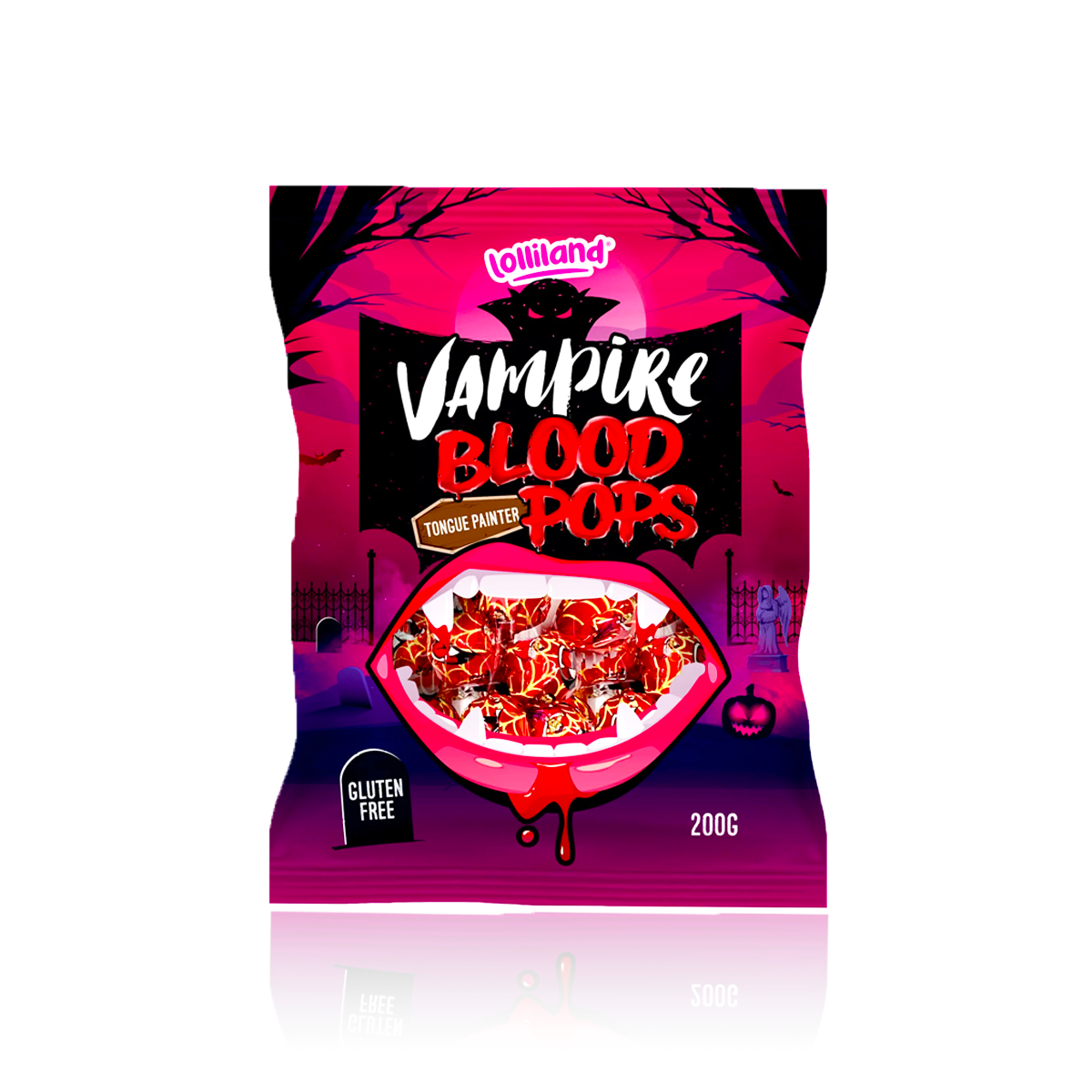 Vampire Blood Pops 200g Bag – United Sweets