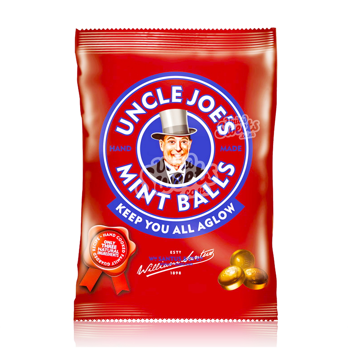 Uncle Joe's Mint Balls 90g (UK Made) – United Sweets