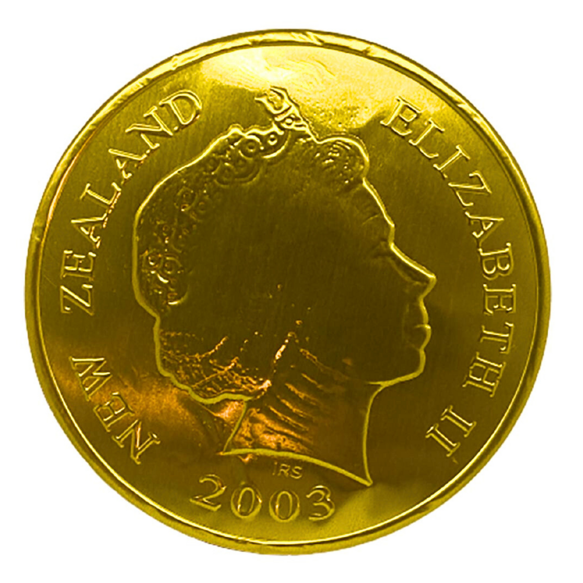 GIANT Gold Coin (one dollar) Chocolate 80g (NZ) – United Sweets