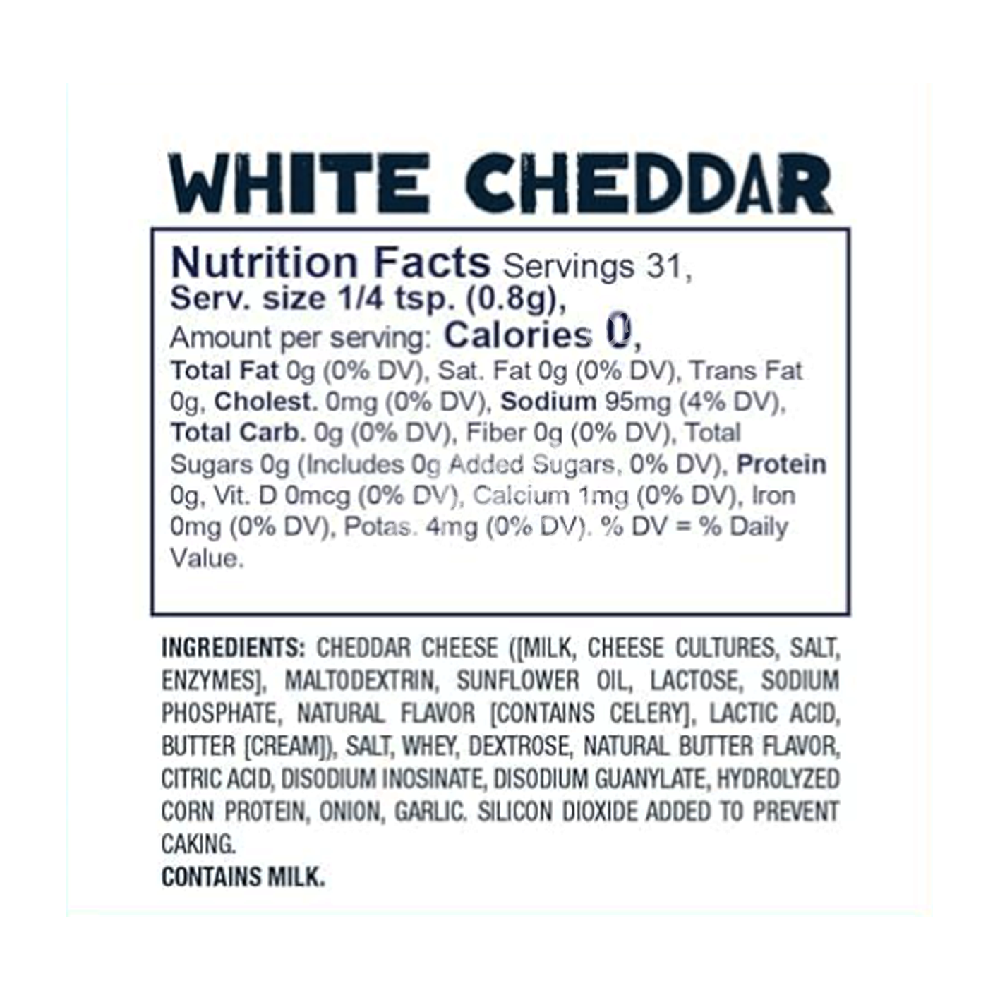 Kernel Season's White Cheddar Popcorn Seasoning 25g – United Sweets