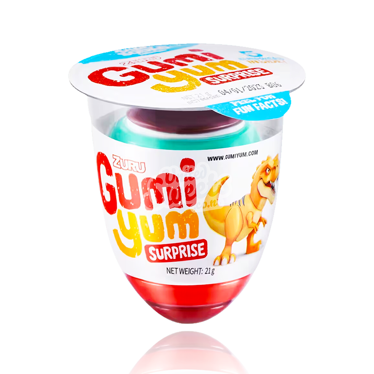 Zuru Gumi Yum Surprise Blue 21g – United Sweets