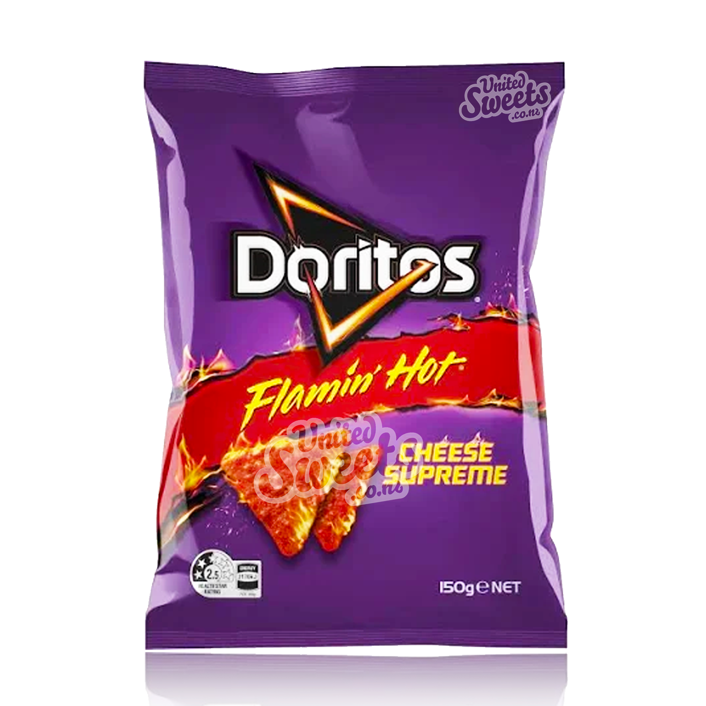 Doritos Flamin’ Hot Cheese Supreme 150g (AU) – United Sweets