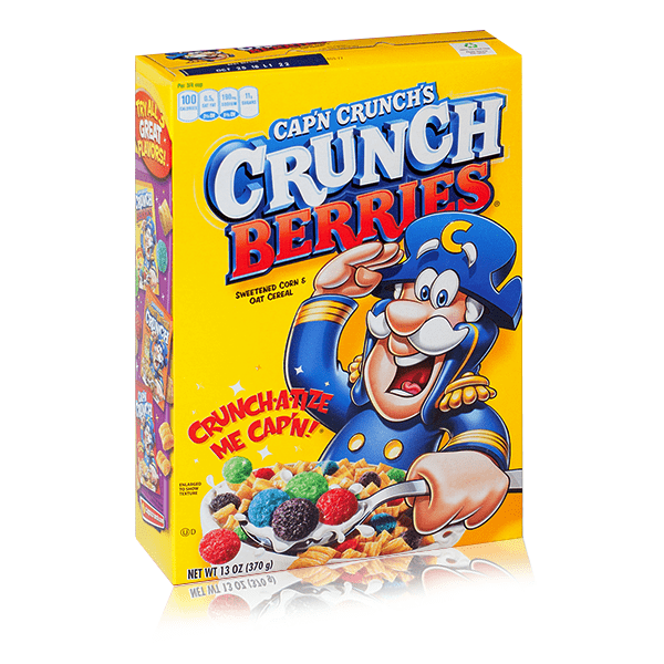 Cap'N Crunch's Crunch Berries Box 370g – United Sweets