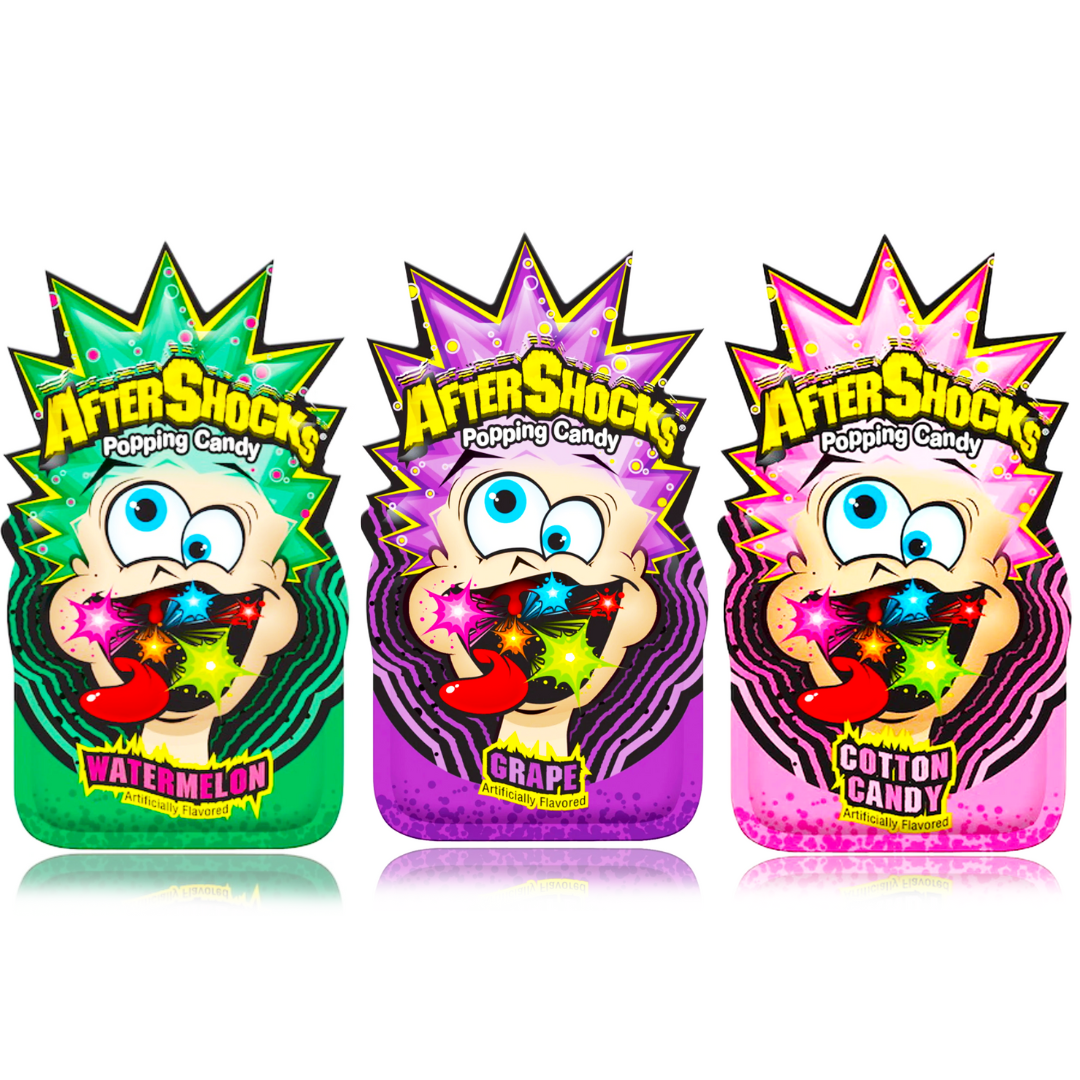 After Shocks Popping Candy Assorted Flavours – United Sweets