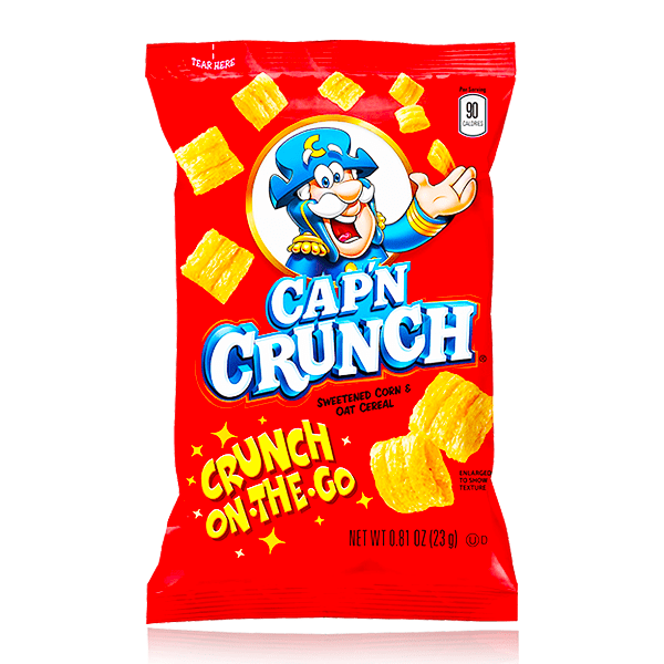 Cap'N Crunch Small Pouches Assorted Flavours – United Sweets