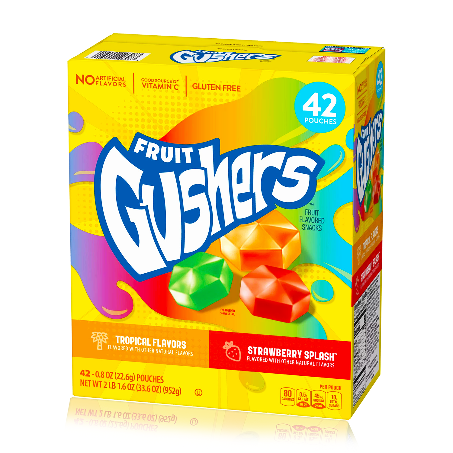 Fruit Gusher Variety Flavours 42 Pack – United Sweets