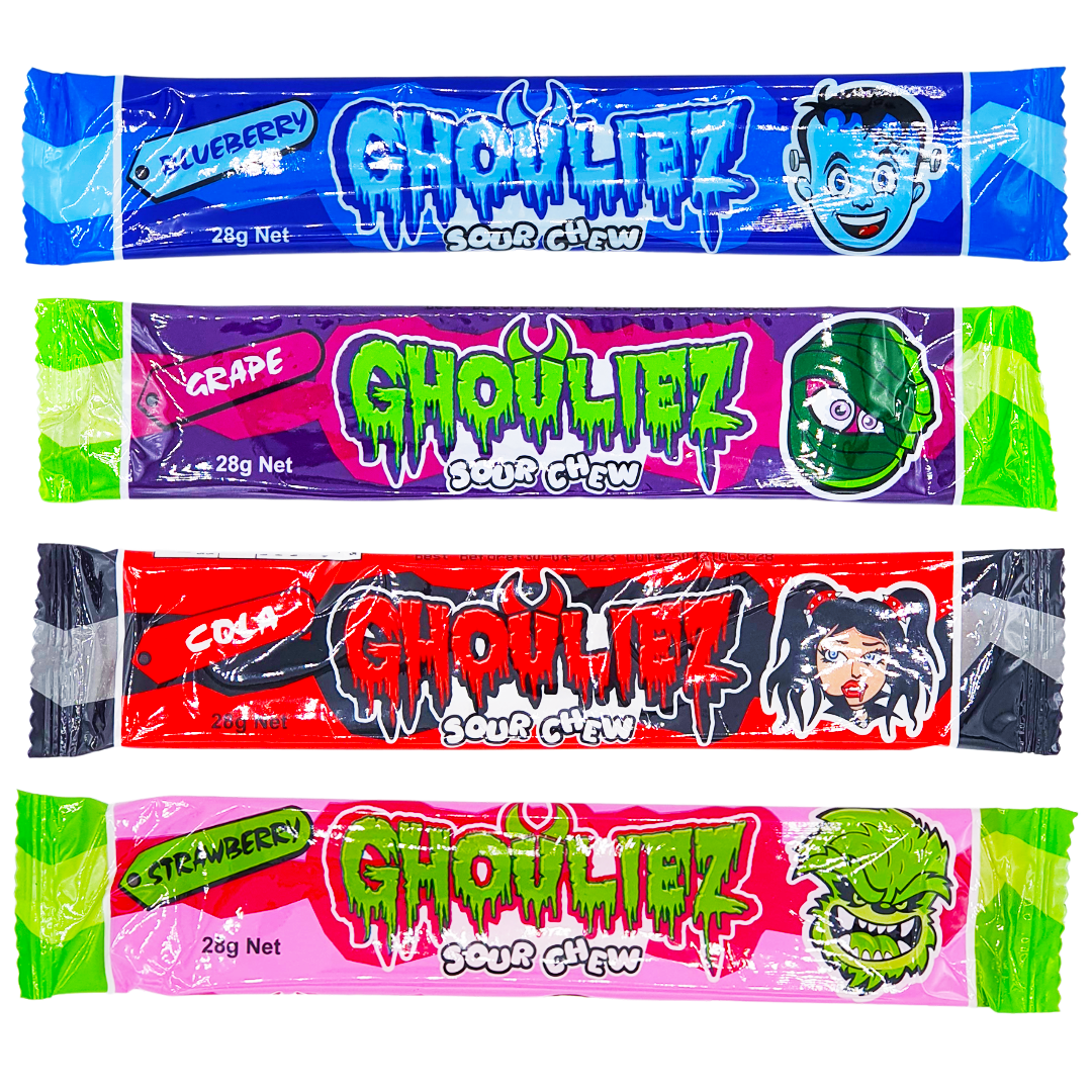 Ghouliez Sour Chews Assorted Flavours – United Sweets