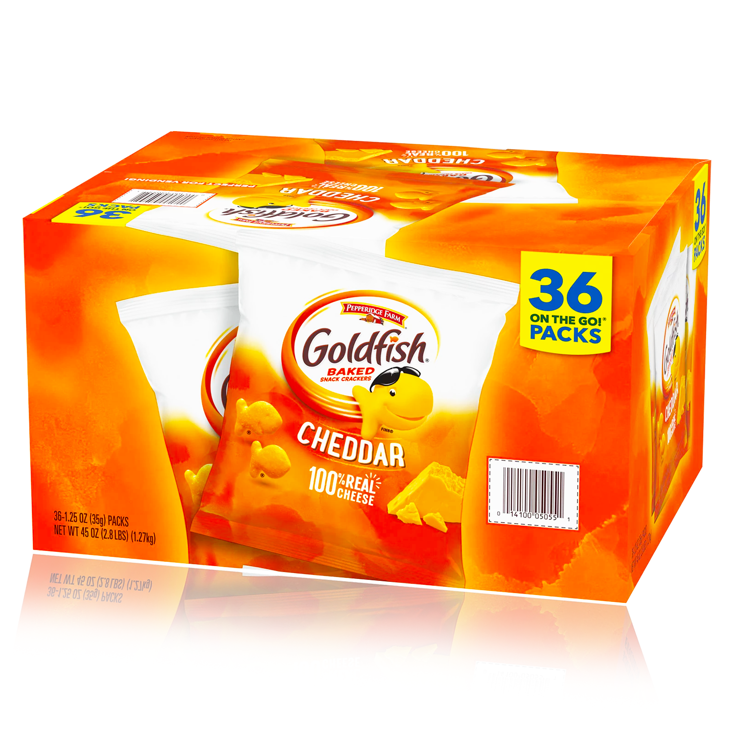 Goldfish Cheddar 36 Pack Box 1.27kg – United Sweets