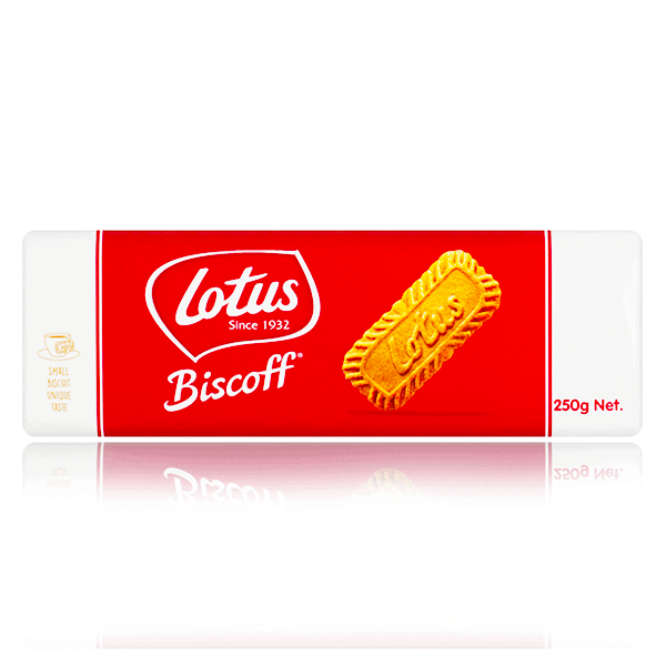 Lotus Biscoff Cookies Packet 250g – United Sweets