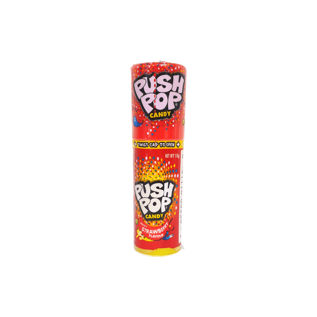 Push Pop Candy Assorted Flavours 15g – United Sweets