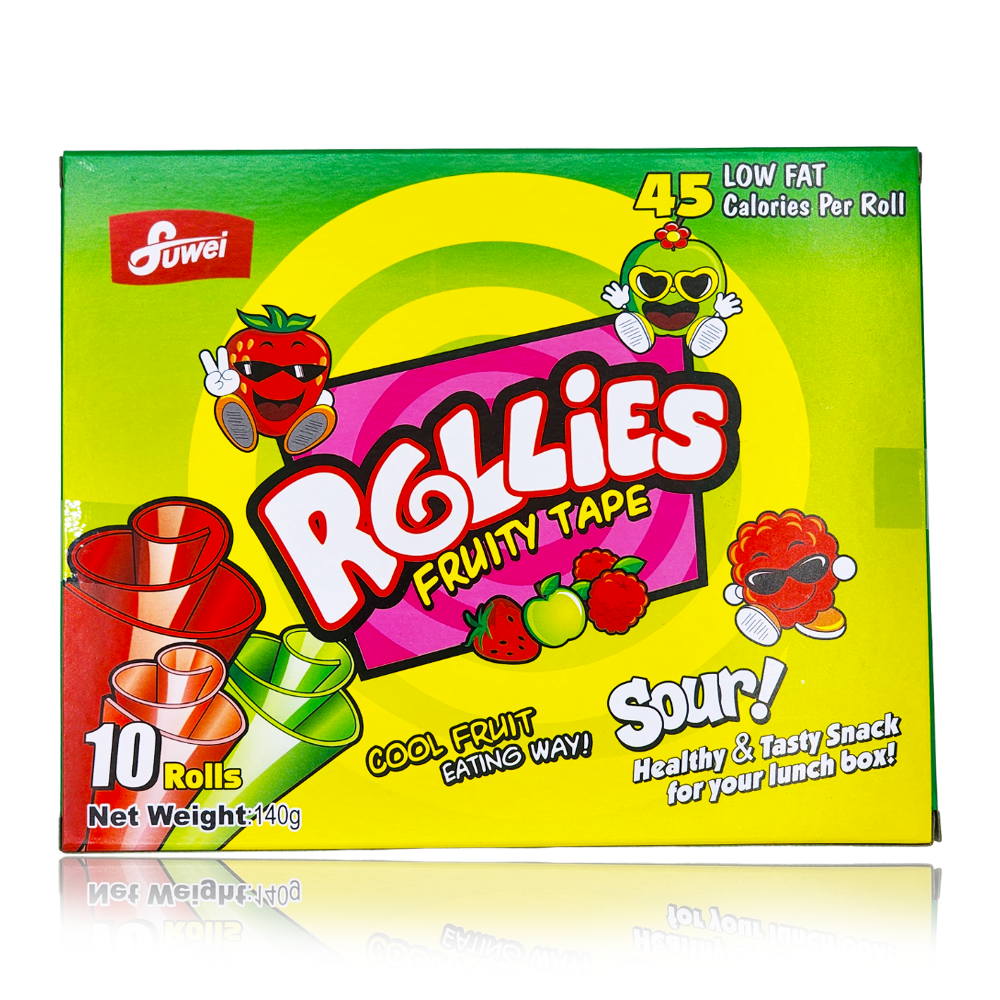 Rollies Fruity Tape Sour Variety Pack 10 Pack – United Sweets