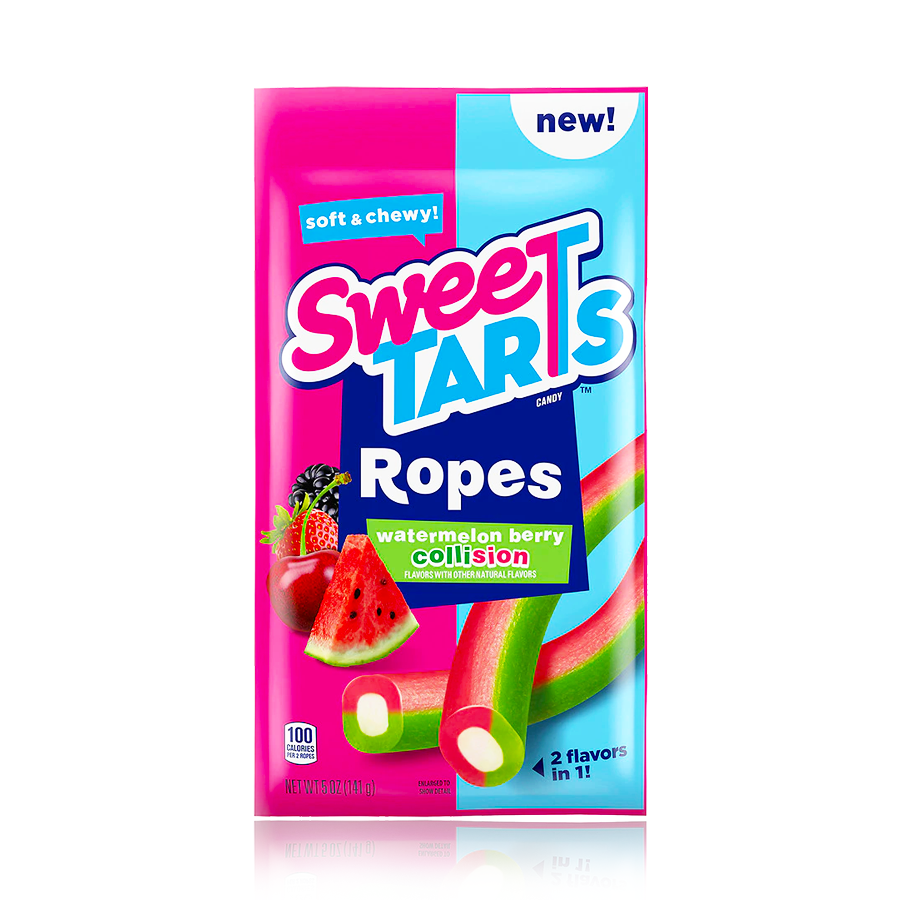 Sweetarts Ropes Watermelon Berry Collisions 141g – United Sweets