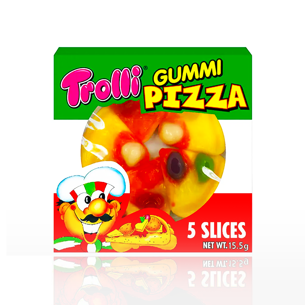 Trolli Gummy Mini Food Range- candy Pizza 15.5g (BB: 12/04/2024 ...