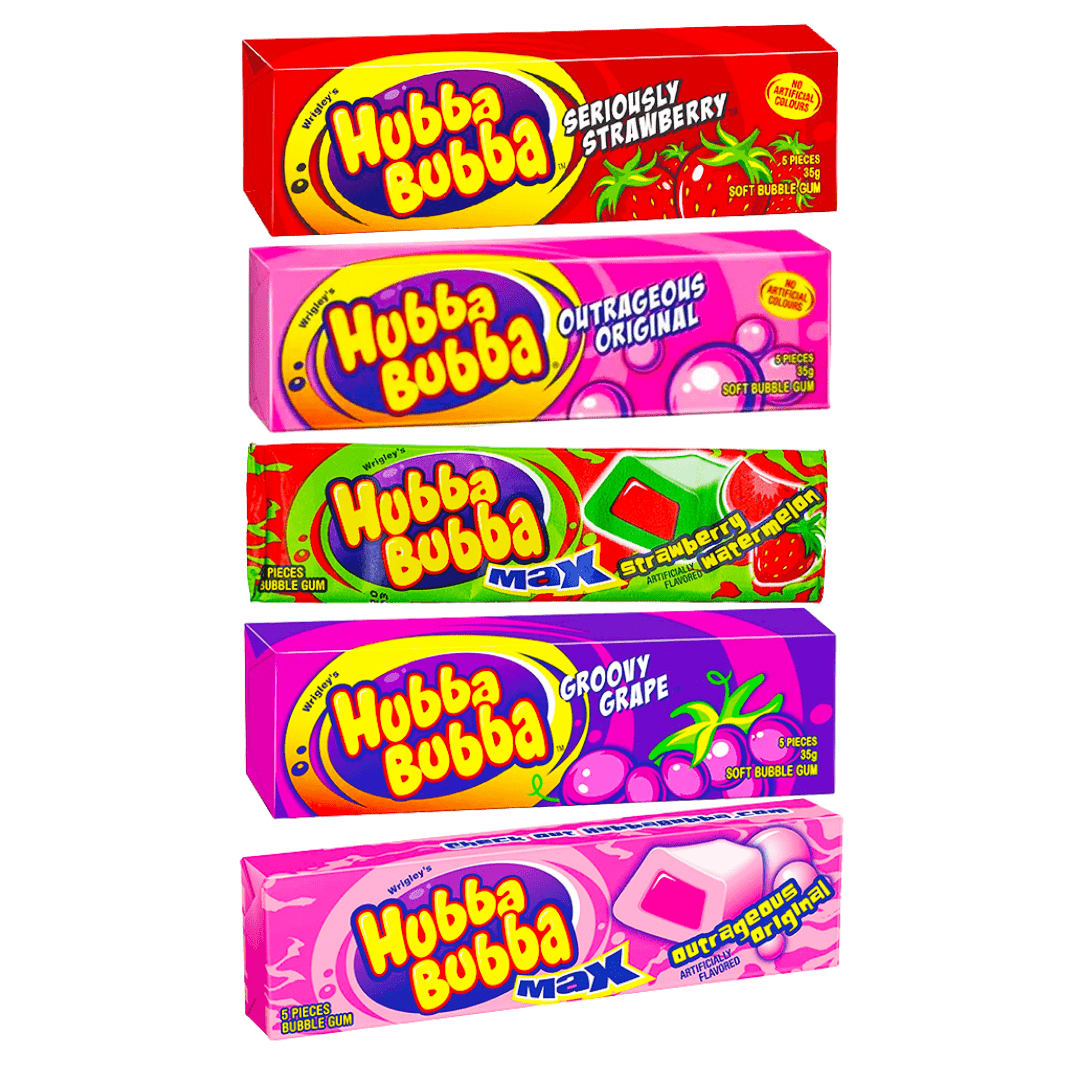 Hubba Bubba Blueberry Gum