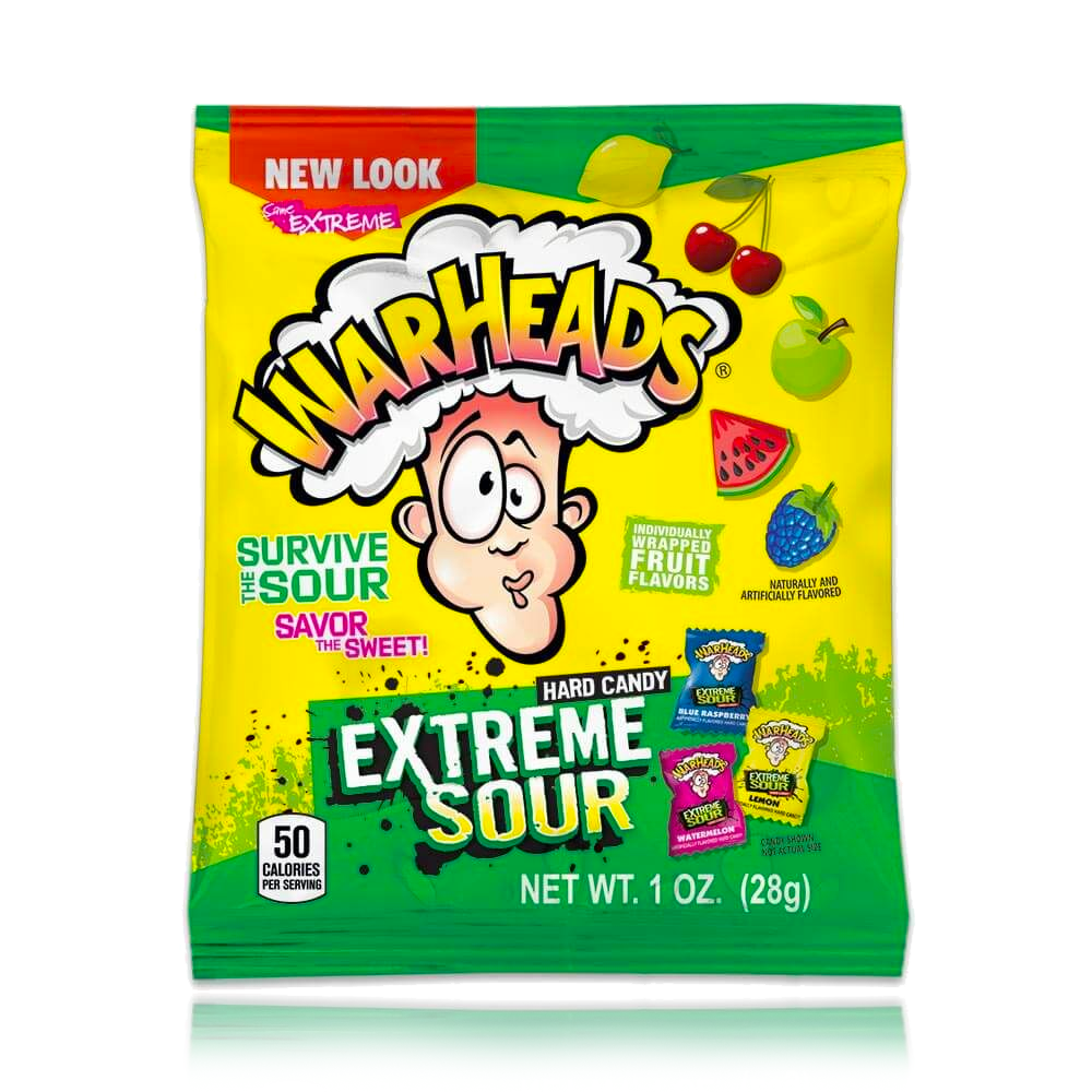 Warheads Extreme Hard Candy Mini Bag 28g – United Sweets